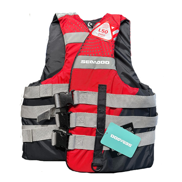 Sea-Doo Splash Life Jacket - Red | Friday's Sea-Doo & Can-Am